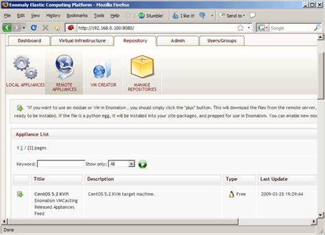 kvm virtualization with enomalism 2 on a fedora 10 server page 2 page 2