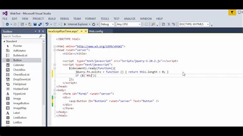 Jquery Check If Control Exists Youtube