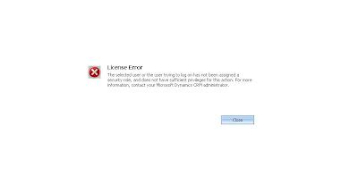 CRM Novice License Error
