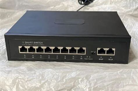 8 Plus 2 Port Smart POE Switch Managed Switches At Rs 1600 In New Delhi ID 2853135246397