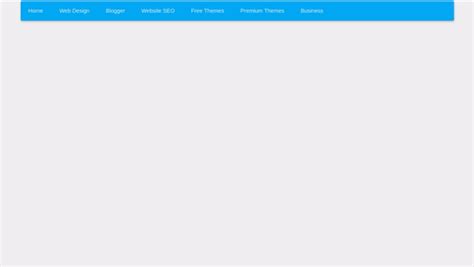 RESPONSIVE DROPDOWN MENU