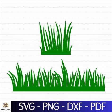 Grass Svg Grass Border Svg Grass Line Svg Grass Blades Svg Etsy
