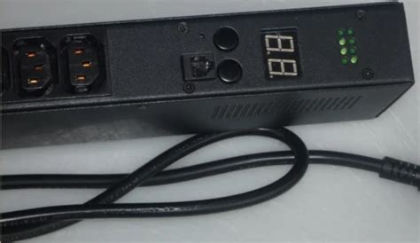 Rackmount Server Surge Protected Lightning Protected Smart Intelligent Pdu With 1 5meter Plug