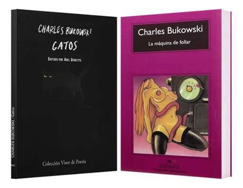 Gatos La Máquina De Follar Pack 2 Libros Bukowski Meses Sin Interés