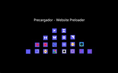 precargador website preloader for html template or theme
