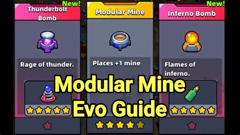 Modular Mine Evo Guide Youtube