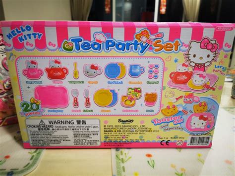 Hello Kitty Tea Party Set Hobbies And Toys Toys And Games On Carousell