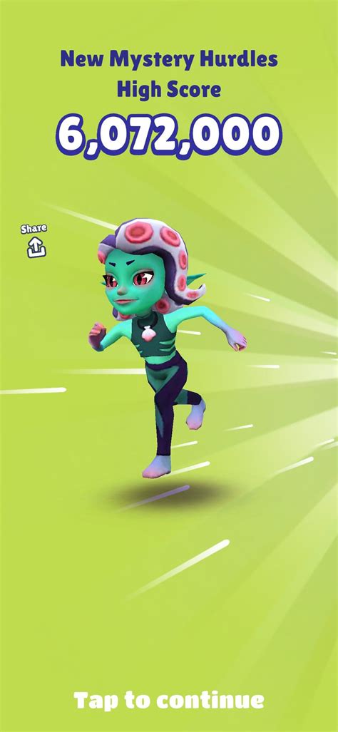 Finally Broke 6m Mystery Hurdles R Subwaysurfers