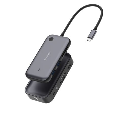 Verbatim Share My Screen 1080p Usb C Wireless Display Adapter With Hub