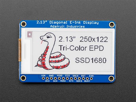 New Guide Adafruit 213″ Eink Display Breakouts And Featherwings