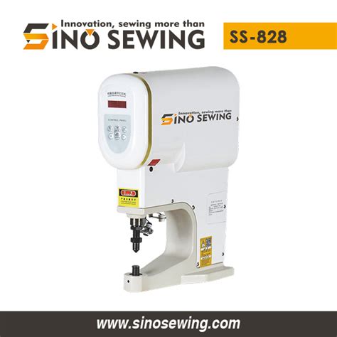 Servo Snap Button Attaching Machine With Self Adjustment Stroke Ss 828