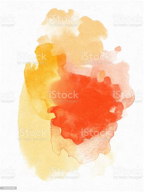 손 그리기 수채화 다채로운 빨간색 오렌지 노란색 추상적 인 배경 카드 엽서 인쇄 포스터 배너 광고 상점 시장 결혼식 생일 축제 템플릿 초대에 사용 수채화에 대한 스톡 벡터