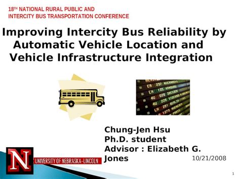 Ppt Improving Intercity Bus Reliability By Automatic Vehicle Location And Dokumentips