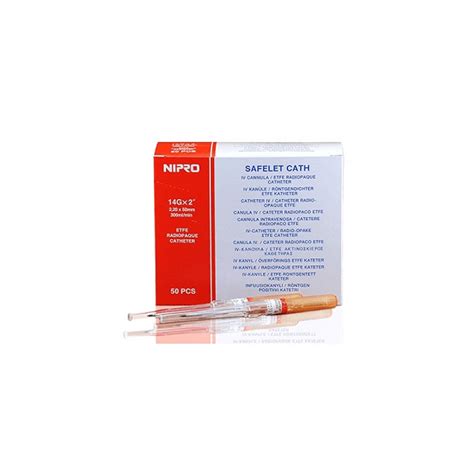 Safelet Nipro Piercing Needles Box 50 Magnumtattoosupplies
