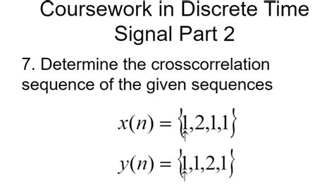solved coursework in discrete time signal part 2 7