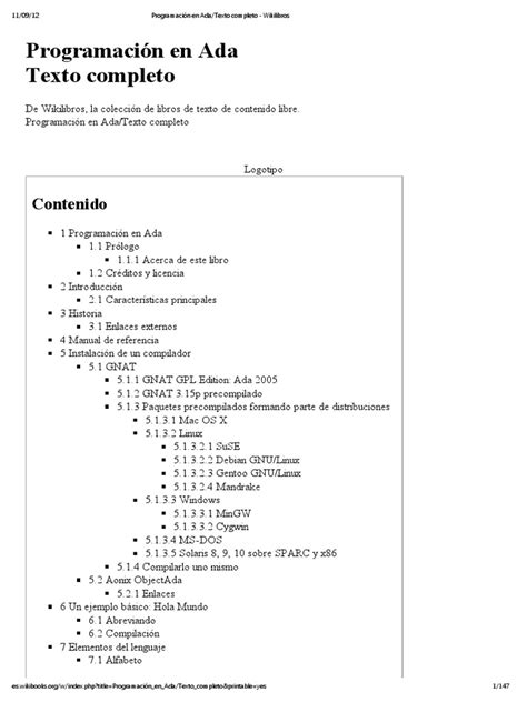 programación en ada pdf pdf lenguaje de programación programa de