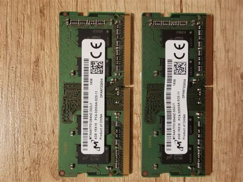SODIM DDR4 2X4GB 2400MHZ