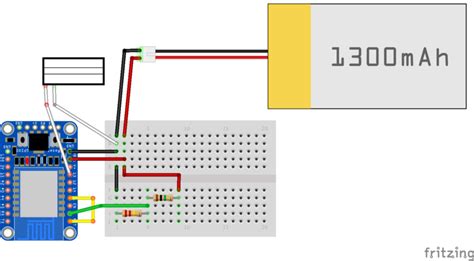 wiring using ifttt with adafruit io to make an iot door detector