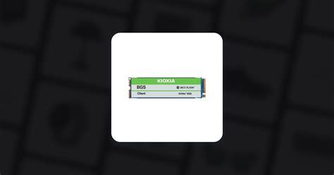 Kioxia BG5 KBG50ZNV512G M.2 512GB • Se priser nu