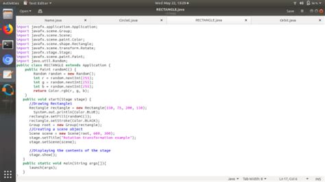Pp14 Pp 313 Write A Javafx Application That Draws A Circle Centered
