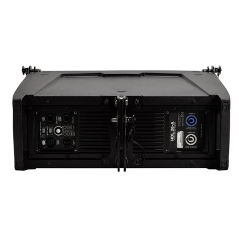 rcf hdl 26a dual 6 active two way line array module black — chuck
