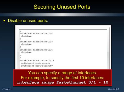 Switch Concepts And Configuration Part Ii Ppt Download