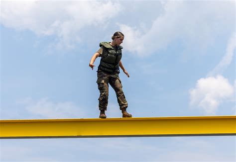 Cadets Build Poise Through Adversity On Cft Confidence Courses