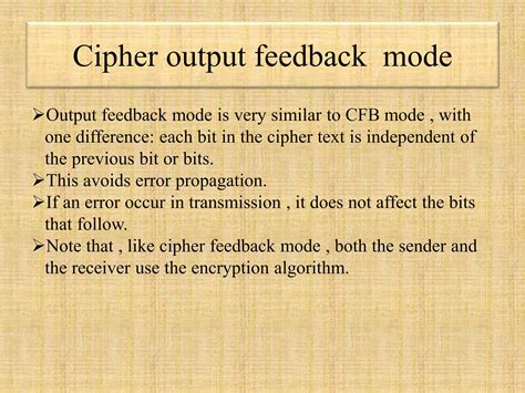 block cipher modes of operation pptx programming languages computing
