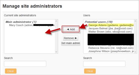 Site Administrators MoodleDocs