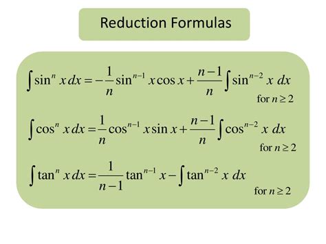 PPT Reduction Formulas And Computer Algebra Systems PowerPoint Presentation ID 3136544