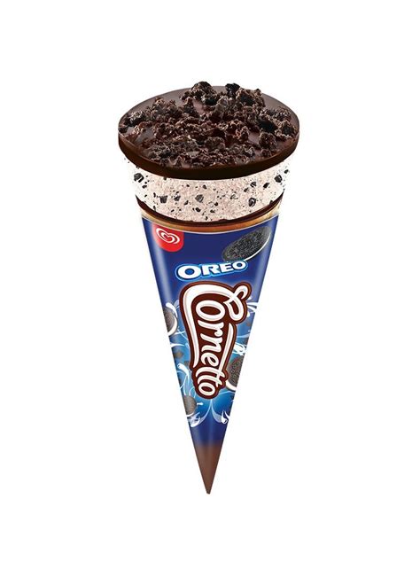 Delicioso Cono De Helado De Oreo Es Krim Cone Poster Minuman