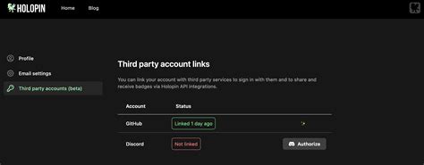 Github Apps Holopin Bot · Github