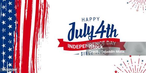 1776년 이후 7월 독립기념일의 해피 4일 그런지 레드와 블러 미국 국기가 달린 미국 배너 배경 디자인 독립기념일에 대한 스톡 벡터 아트 및 기타 이미지 Istock