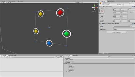 Released Radial Layout Group Community Showcases Unity Discussions