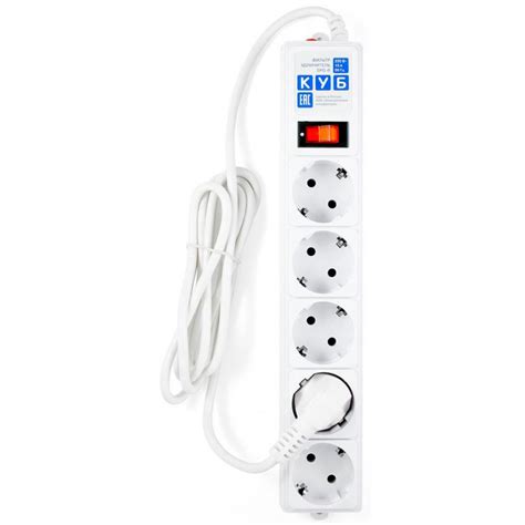 Сетевой фильтр Power Cube SPG-B-15 5m White по выгодной цене ...