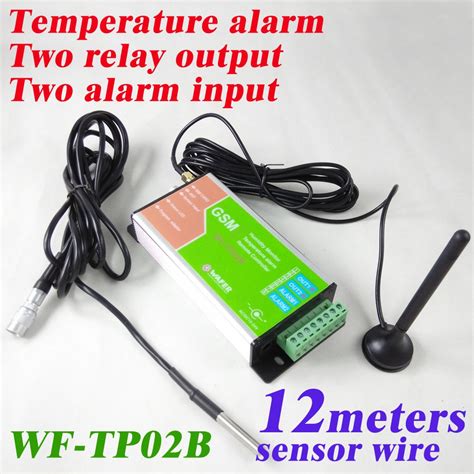 Gsm Temperature Alarm Data Logger And Two Relay Ou Grandado