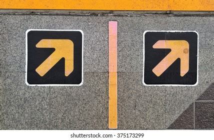 Pavement Arrows Queuing Stock Photo Shutterstock