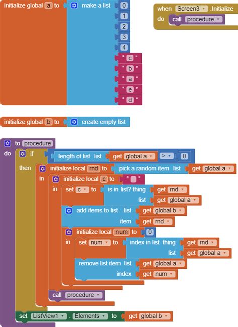Randomize A List Using A Single Global Variable Tutorials And Guides
