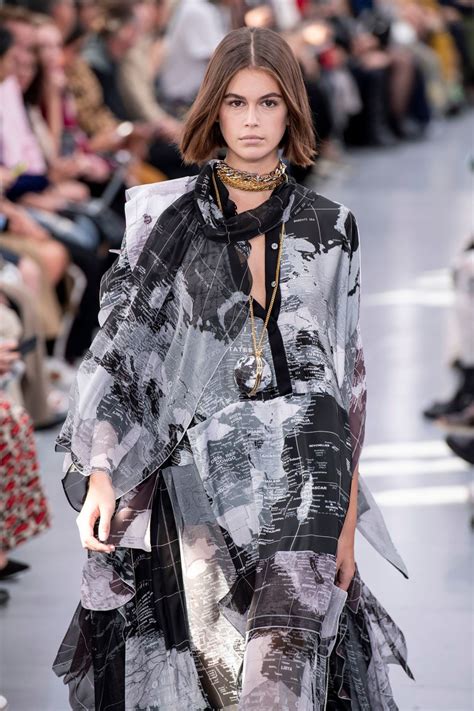 Kaia Gerber At Sacai Runway Show At Paris Fashion Week 09 30 2019