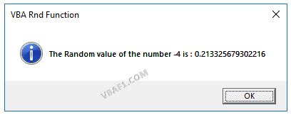VBA Rnd Function In Excel Explained Syntax Examples VBAF