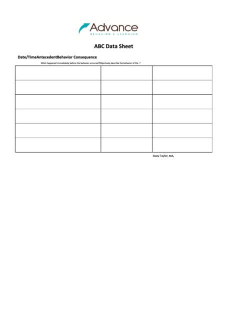 Printable Abc Data Sheet Printable Word Searches