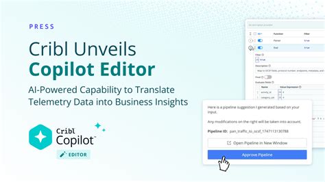 Cribl Unveils Copilot Editor Ai Powered Capability To Translate Telemetry Data Into Business