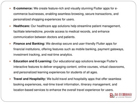 Ppt Flutter App Development Company 1 Powerpoint Presentation Free