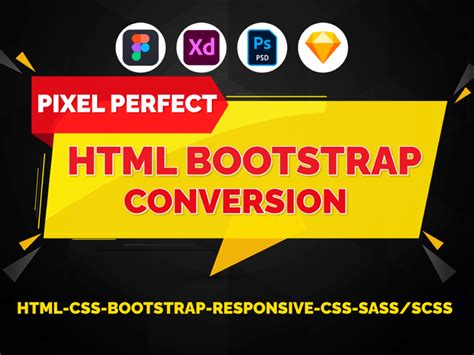 FIGMA XD PSD Sketch To Responsive HTML CSS Website Upwork