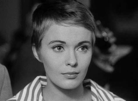 Jean Seberg Pixie Cut Jean Seberg In 2020 Shaved Pixie Short Pixie