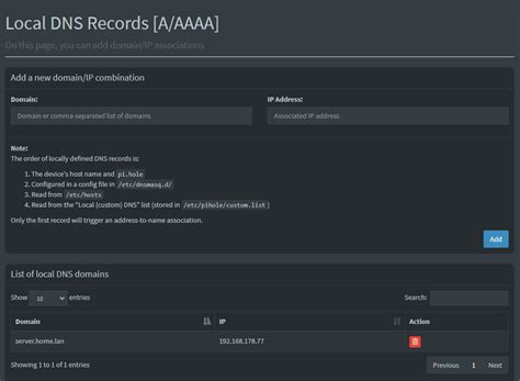 Casaoszimaboard Pi Hole Local Hostname Problem In Web Browser Community Help Pi Hole