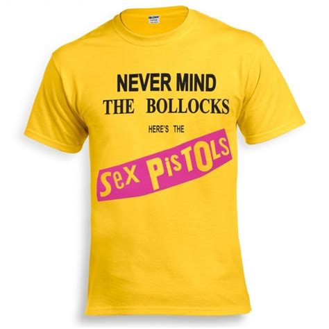 Футболка Talisman Sex Pistols Never Mind The Bollocks Желтый L Fol300 Брендовая одежда Rozetka