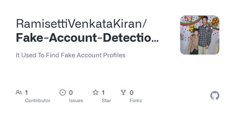 Github Ramisettivenkatakiran Fake Account Detection Using Machine Learning And Data Science