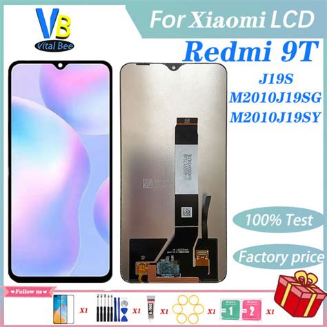 For Xiaomi Redmi T Lcd Display Touch Screen Digitizer Assembly Replacement No Dead Pixel
