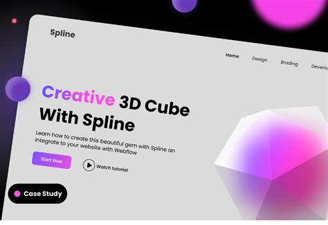 ️ Free Source How To Create 3d Cube With Spline Figma